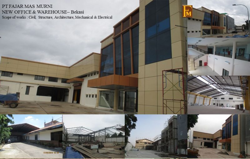 PT FAJAR MAS MURNI - NEW OFFICE AND WAREHOUSE - PT Citra Karsa Dinamika